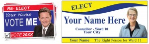 ELECTION SIGNS - Custom Graphics